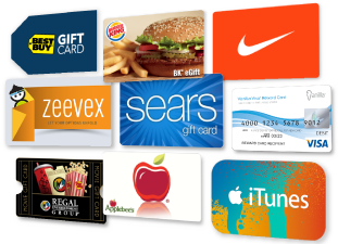branded gift cards